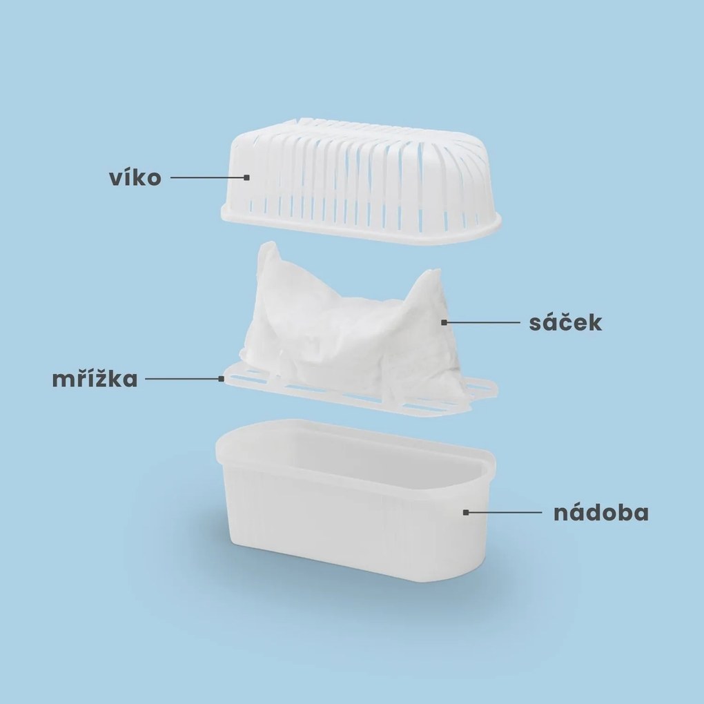 Everbrand Sweden Everbrand pohlcovač vlhkosti Absodry Mini Compact pro místnost do 35m3, 450 g