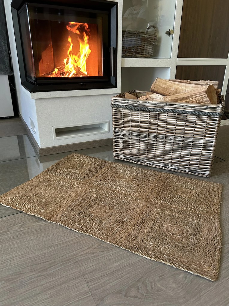 Vingo Koberec z mořské trávy - obdélník Rozměry (cm): 90x90