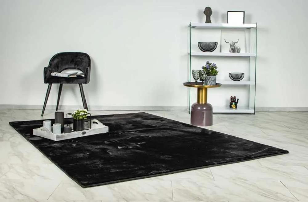 Lalee Kusový koberec Paradise 400 Black Rozměr koberce: 200 x 290 cm