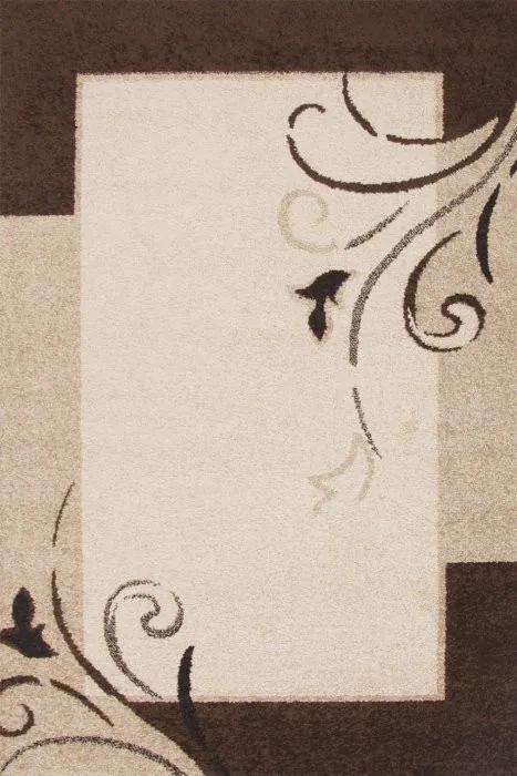 Vopi | Kusový koberec Mondo 05EOD - Ovál 120 x 170 cm, hnědý