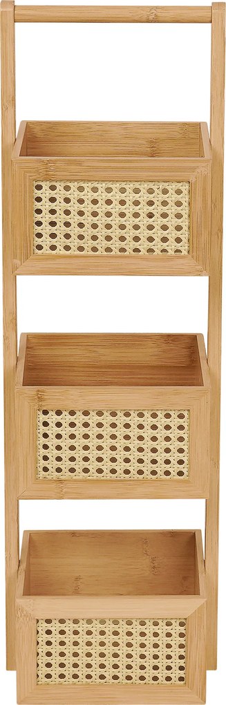 Livarno® Bambusový koupelnový regál (přírodní)