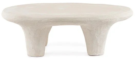 BIZZOTTO Odkládací stolek ALBIN bílý 102x62 cm 0747214