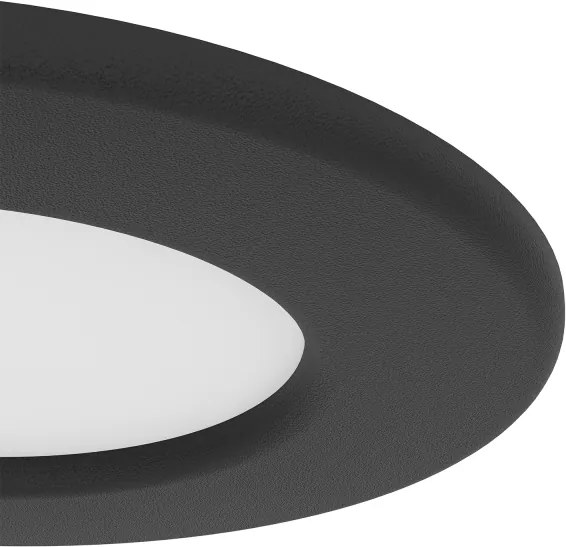 Eglo 901385-SADA 3xLED Podhledové svítidlo FUEVA LED/3,7W/230V pr.8,8cm černá