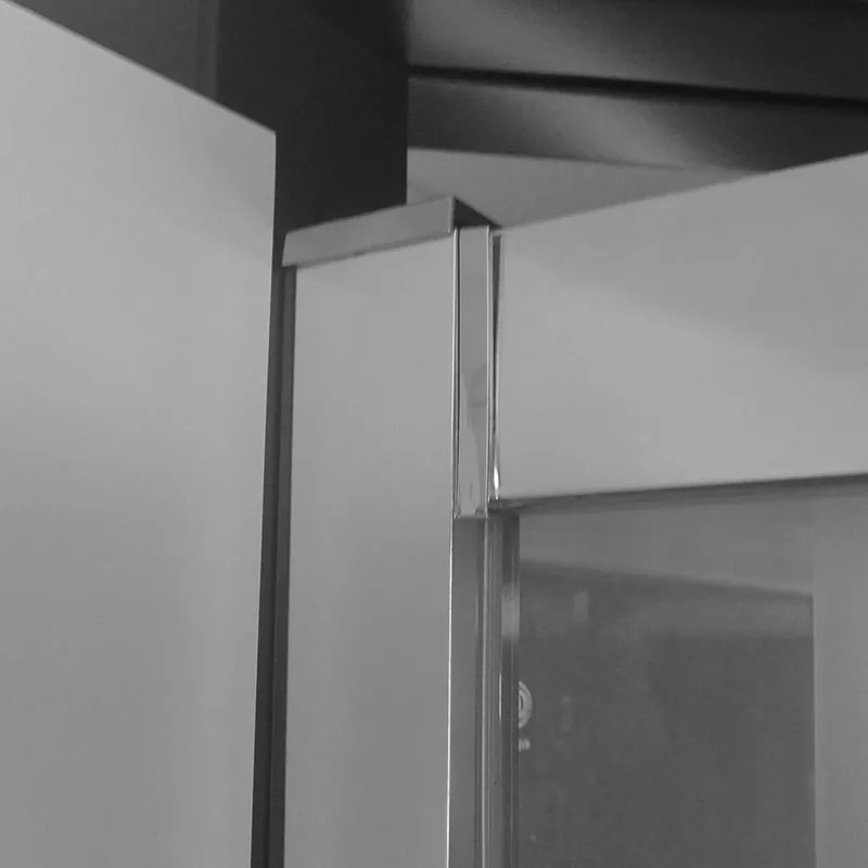 Mereo Sprchové dveře, LIMA, dvoudílné, zasunovací, chrom ALU, sklo Point Sprchové dveře, Lima, dvoudílné, zasunovací, 120x190 cm, chrom ALU, sklo Poi…