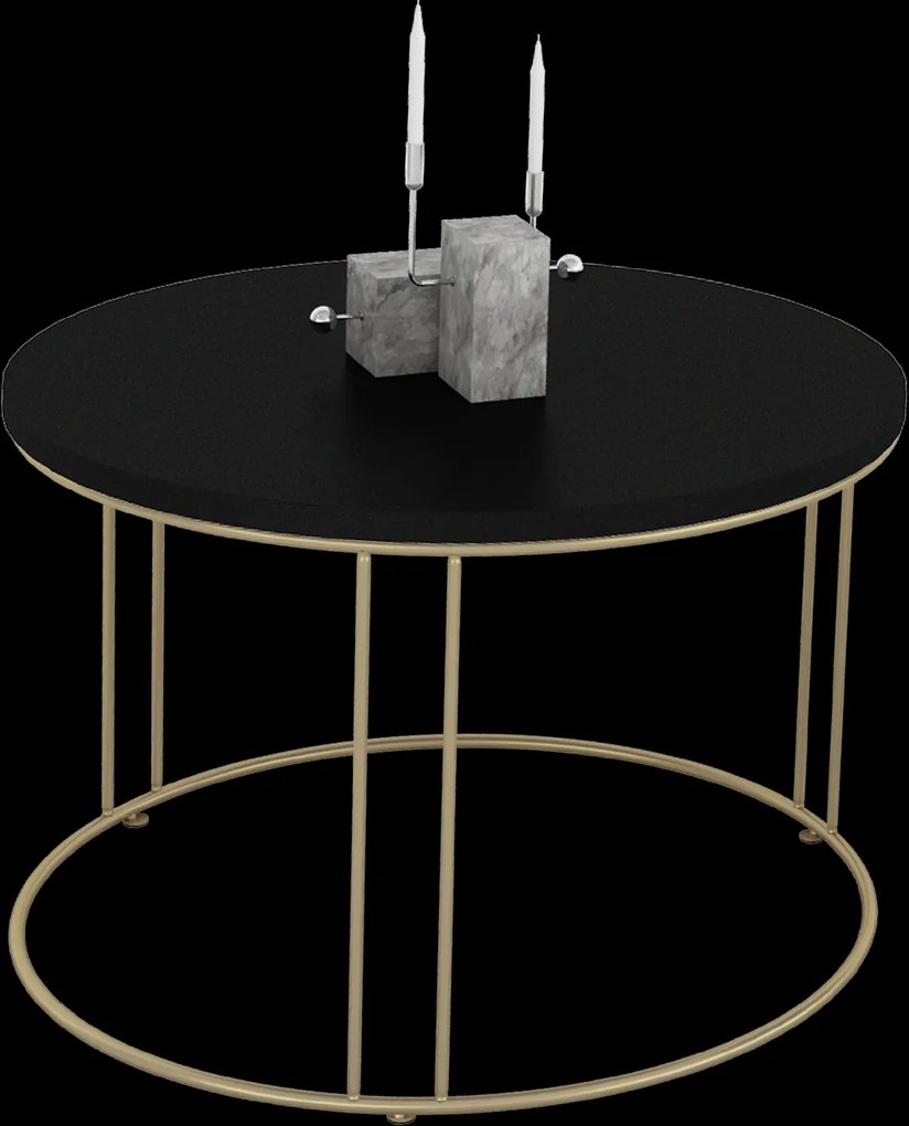 ADRK Furniture Konferenční stolek NOEL CT-NOE-G-B