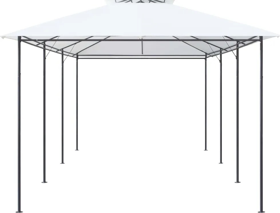 vidaXL Zahradní altán 600 x 298 x 270 cm bílý 180 g/m² [310072]