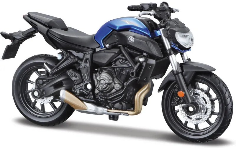 Maisto yamaha mt-07 2018 1:18