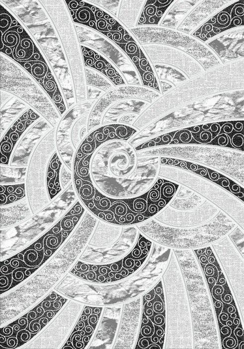 Vopi | Kusový koberec Paris 4130 black - 80 x 150 cm