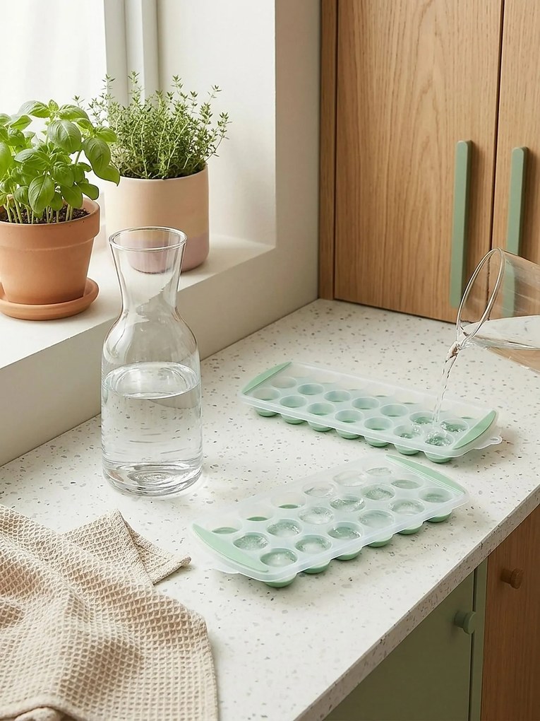 Sinsay - Sada forem na led 2 pack - zelená