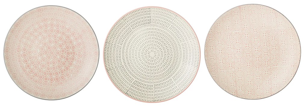 BLOOMINGVILLE Set 3 talříů CECILE 25 cm 21100413