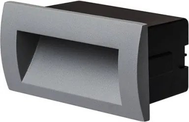 RED R12538 GORDIQ L zápustná antracitová 230V LED 3W IP65 3000K - RED - DESIGN RENDL