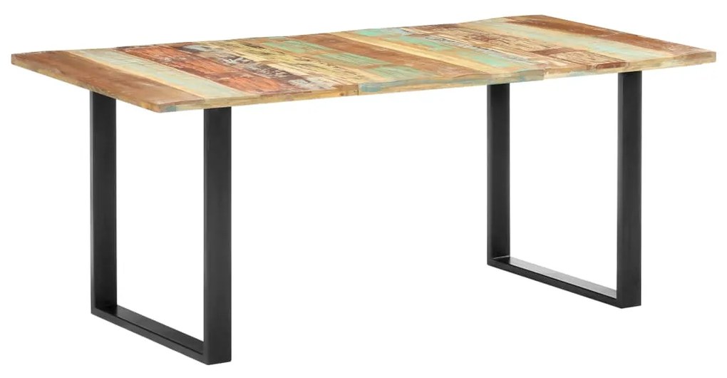 285830 vidaXL Jídelní stůl 180 x 90 x 76 cm masivní recyklované dřevo