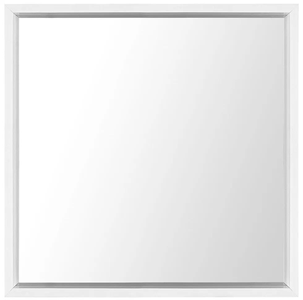 Nástěnné zrcadlo 50 x 50 cm bílé BRIGNOLES Beliani