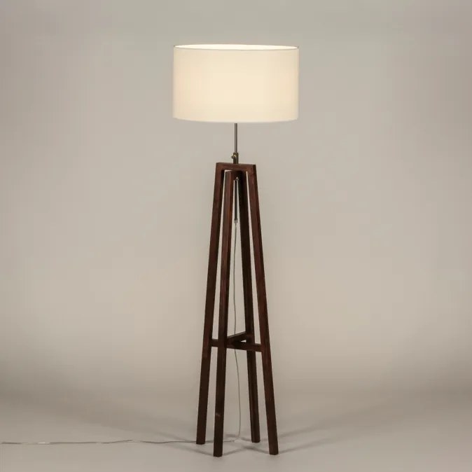 Stojací designová lampa Paola Bianco Maison and Dark Wood