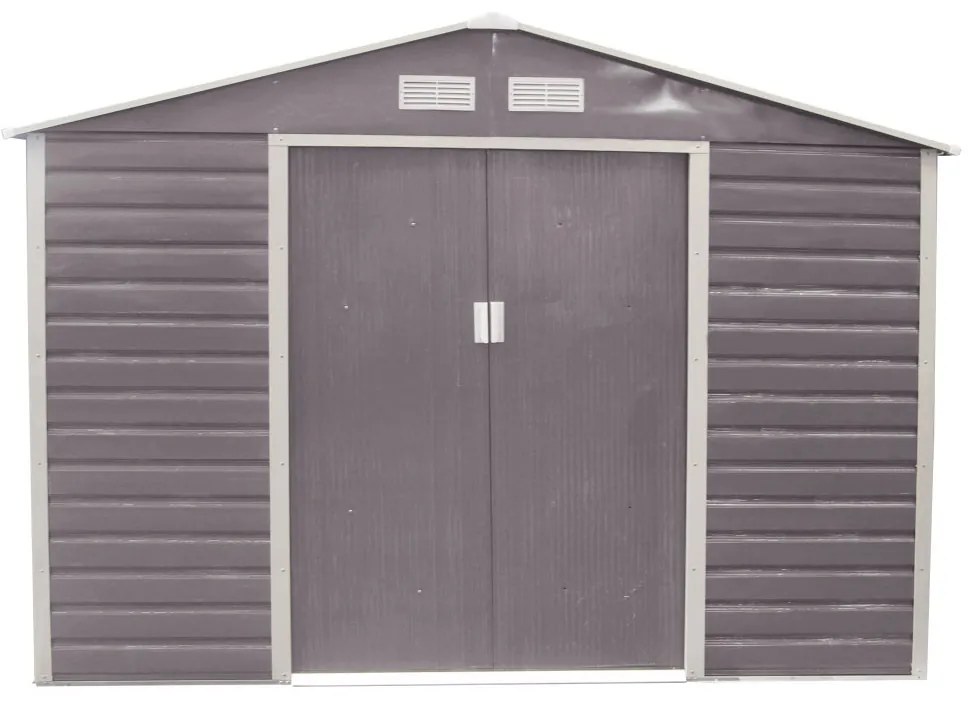 G21 Zahradní domek GAH 706 - 277 x 255 cm, šedý