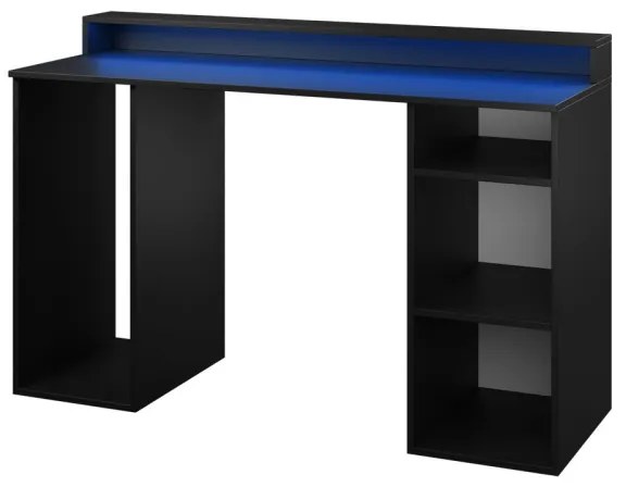 Herní stůl Enurento 1, Barva: černá