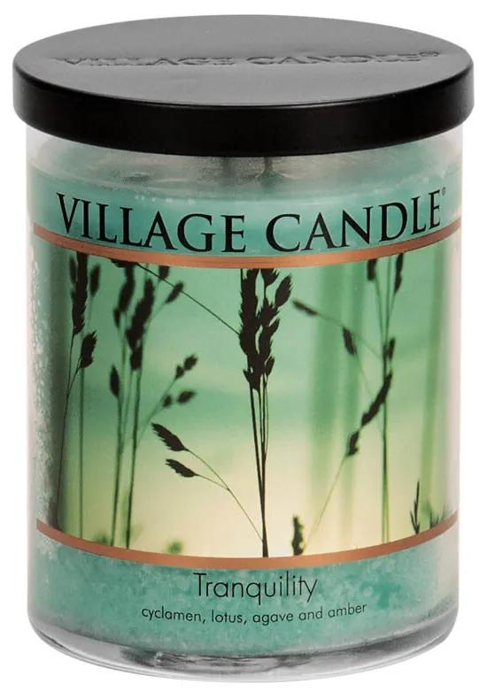 Village Candle Vonná svíčka Tranquility - Brambořík, Lotus & Agave, 396 g