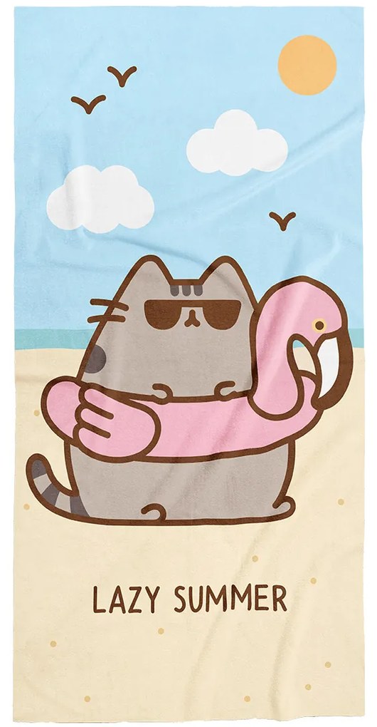 Dětská osuška Kočička Pusheen Mňaumózní Dovolená