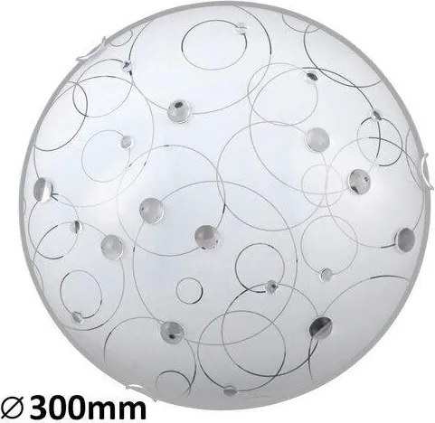 XXXLutz STROPNÍ SVÍTIDLO, 30/9/30 cm - Stropní svítidla - 006264077001