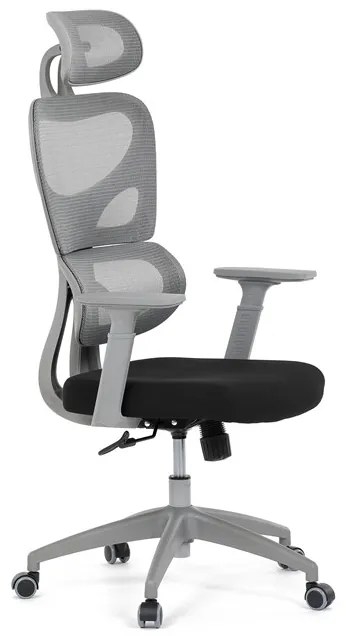 Autronic Kancelářská židle KA-K2081 Barva opěráku: Šedá