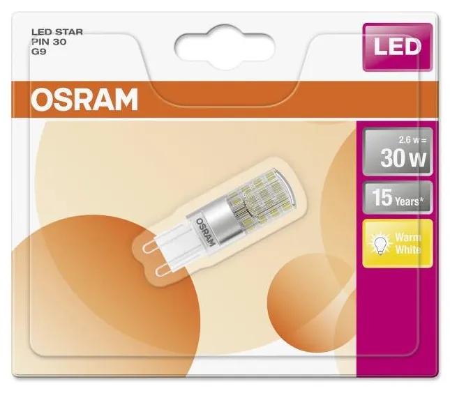Osram LED Žárovka STAR G9/2,6W/230V 2700K - Osram P224768
