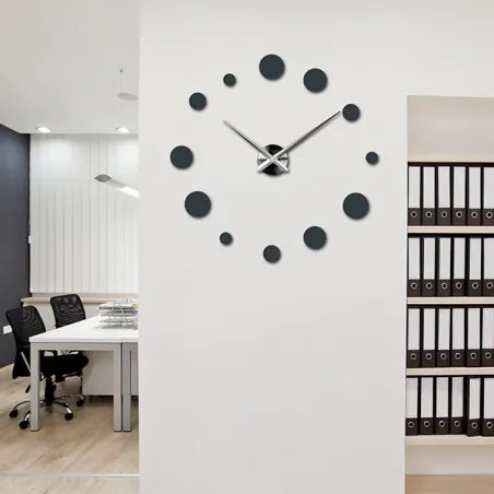 Velké nástěnné nalepovací hodiny DIY I SENTOP 12S044