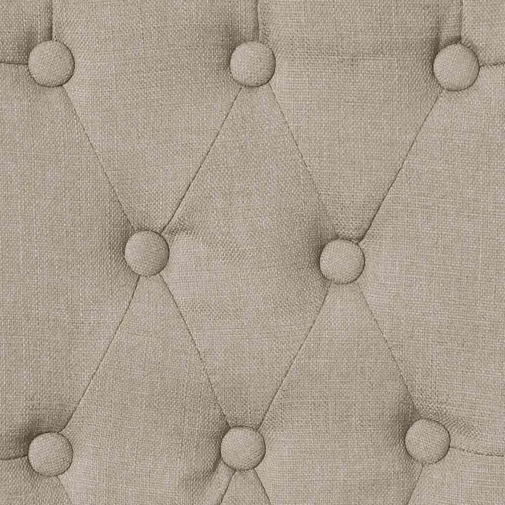 Jídelní židle 2 ks velbloudí textil 240557