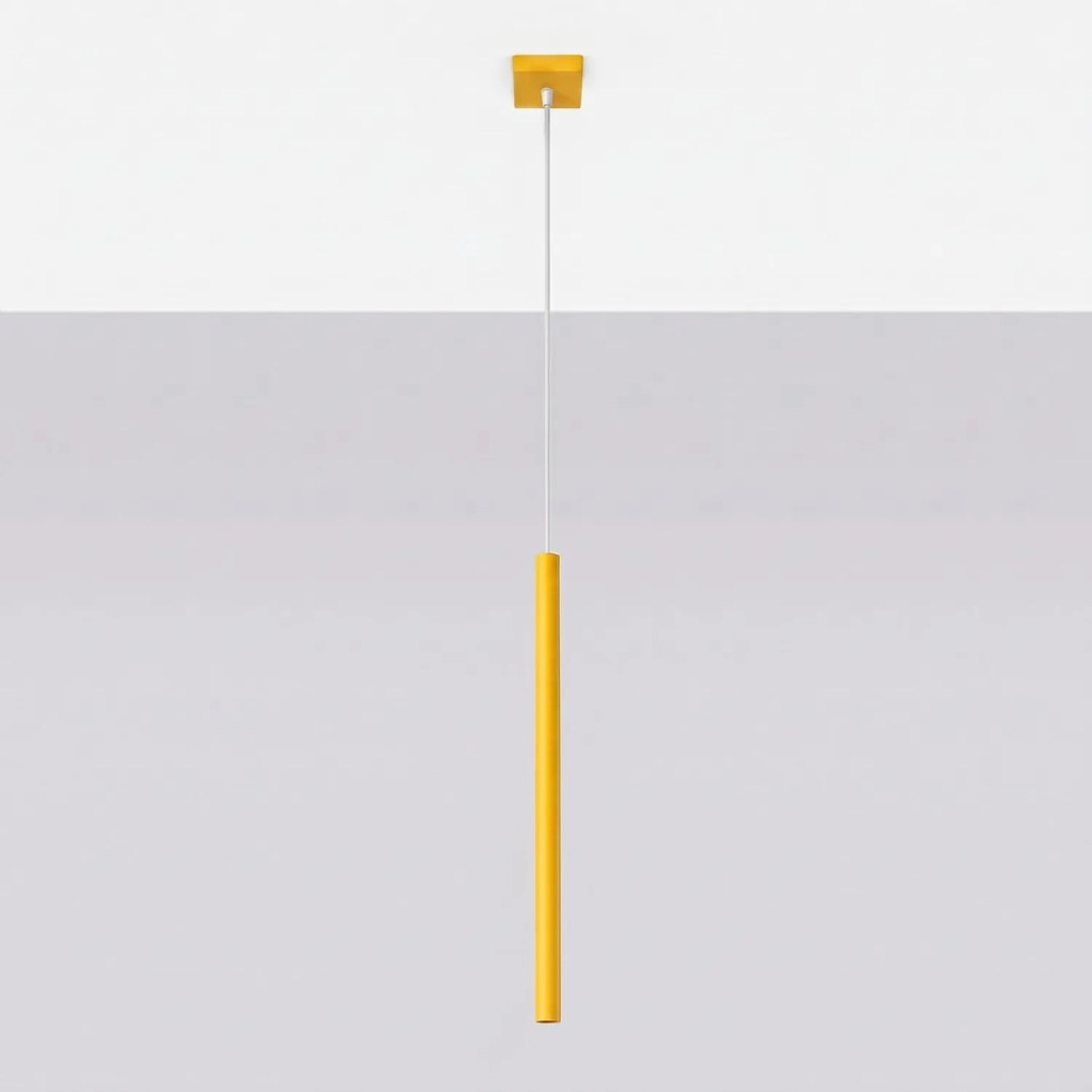 Sollux Lighting Závěsné svítidlo PASTELO 1 žluté