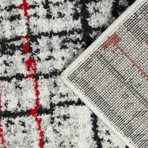 Oriental Weavers, Kusový koberec Lotto 406 FM6 W, 67x120, béžová, chodba / předsíň