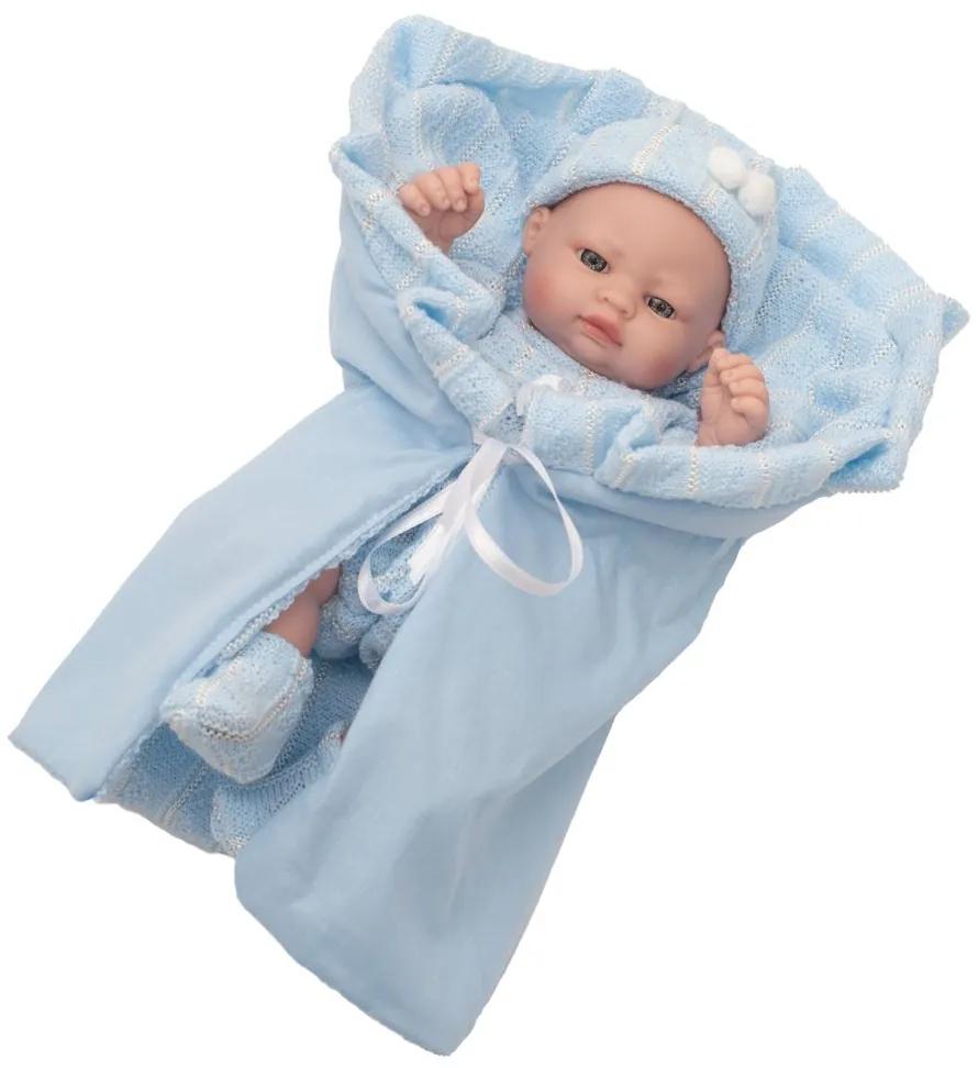 Luxusní dětská panenka-miminko chlapeček Berbesa Charlie 28cm