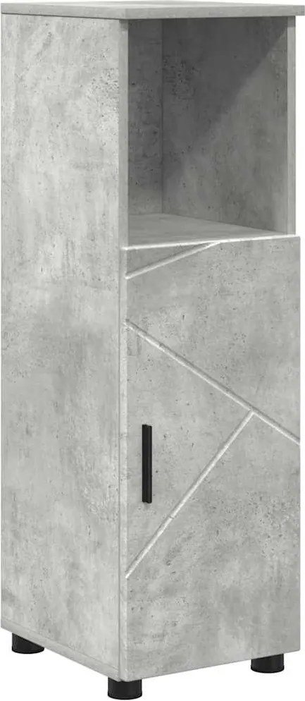 Sada koupelnového nábytku 5 ks Betonově šedá 35 x 30 x 192 cm 3393066