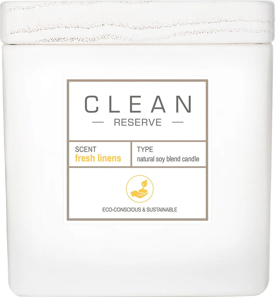 Vonná svíčka Clean Space Fresh Linens