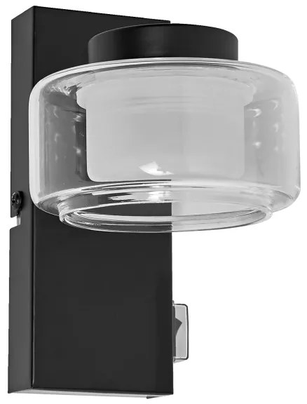 Osram - LED Koupelnové nástěnné svítidlo ORBIS FLAME LED/5,5W/230V IP44 černá
