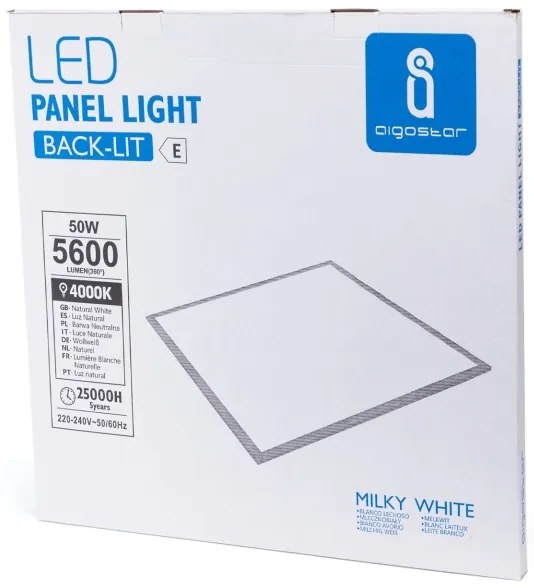 Aigostar - LED Panel LED/50W/230V 60x60 cm 4000K