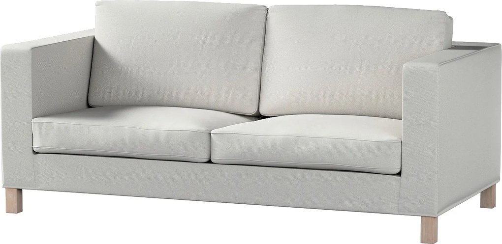 Potah na pohovku IKEA Karlanda rozkládací, krátký barva šedá látka pletený vzor