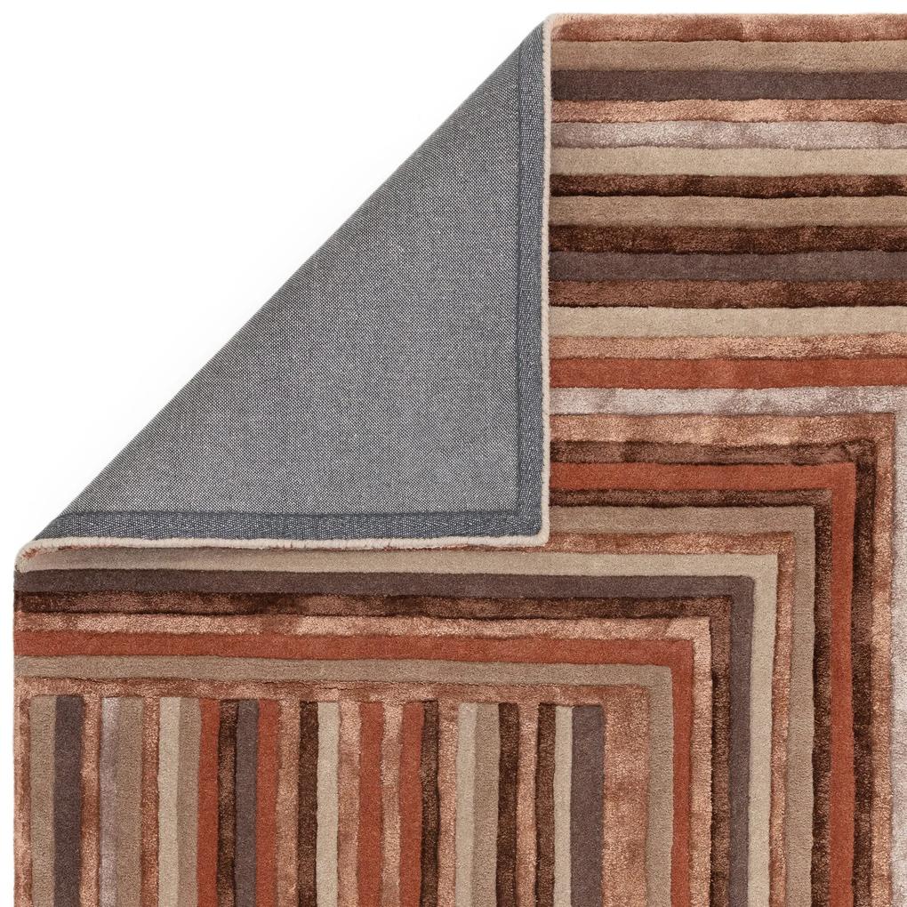 Tribeca Design Kusový koberec Blondie Network Terracotta Rozměry: 200x300 cm