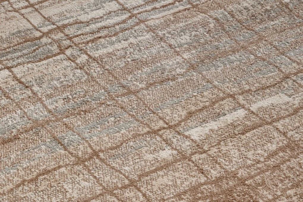 Hanse Home, Kusový koberec Terrain 105599 Jord Cream Beige, 120x170, hnědá, ložnice