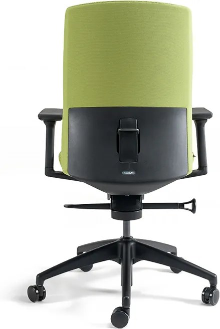 Office Pro Kancelářská ergonomická židle BESTUHL J2 BP — více barev, bez podhlavníku Červená 202