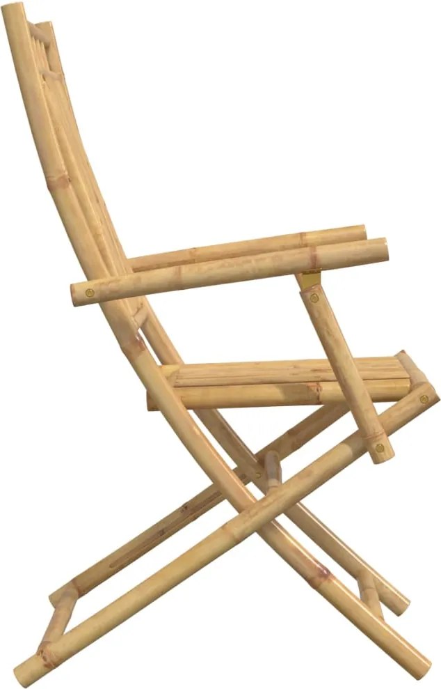 Skládací židle 8 ks 53x66x99 cm bambus 3278516