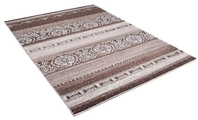 Kusový koberec Crystal hnědý 140x190cm