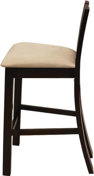 Bradop Židle barová čalouněná NORA buková Z89 P - PŘÍRODNÍ 509 - RANGER-509