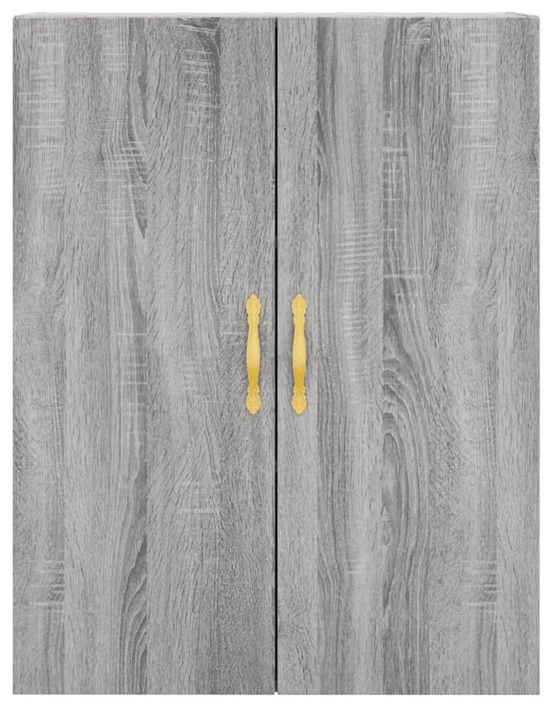 Skříň highboard šedá sonoma 69,5 x 34 x 180 cm kompozitní dřevo,  3195945