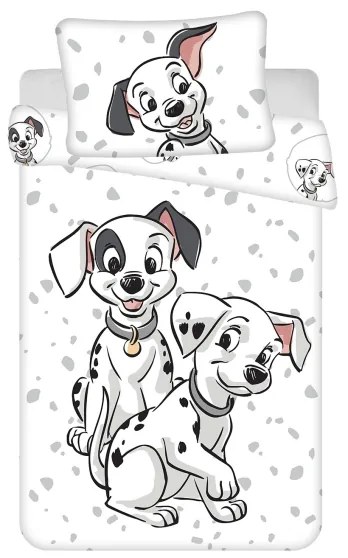 Jerry Fabrics Povlečení do postýlky 101 Dalmatians 03 baby 100x135, 40x60 cm