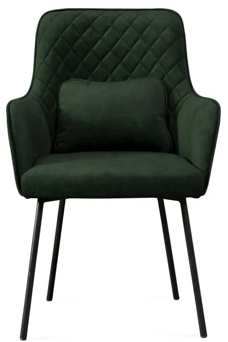 DOLMAR SEDAČKY Jídelní židle - KR-7, různé tkaniny a barvy na výběr Čalounění: tmavě modrá (Uttario Velvet 2967)