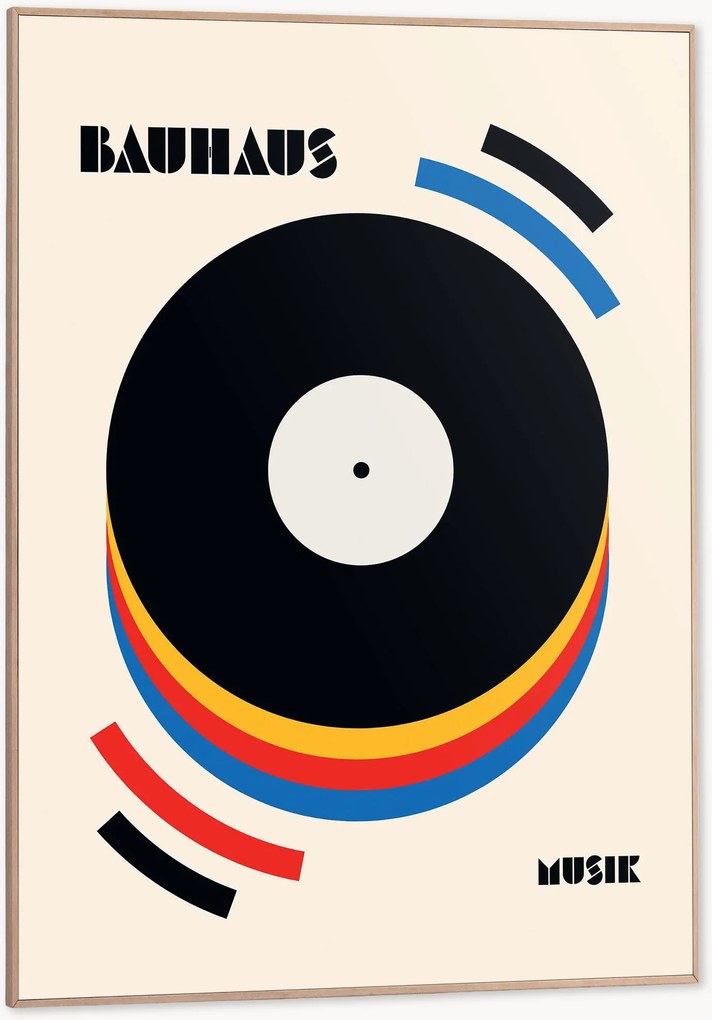 Zarámovaný digitální tisk Bauhaus