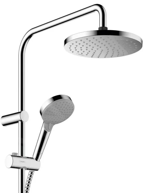 Hansgrohe Vernis Blend, sprchový set Showerpipe 200 Reno, EcoSmart, chromová, HAN-26099000