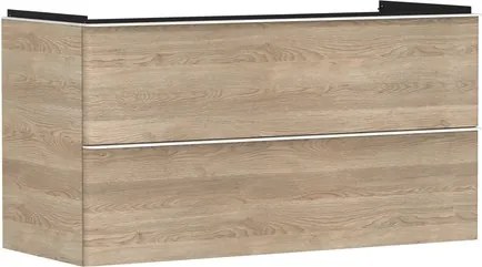 Hansgrohe Xelu Q skříňka pod umyvadlo bez umyvadla 118x62,5x47,5 cm přírodní dub 54037700