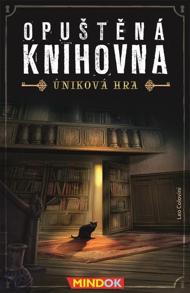 Společenská hra opuštěná knihovna