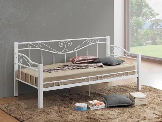 Kovová postel KENIA 90x200cm