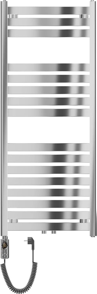 Mexen Uran, elektrické topné těleso 1200 x 500 mm, 600 W, chromová, W105-1200-500-2600-01